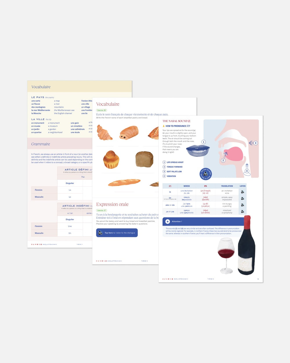 The Beginner Bundle: French Essentials, Exercises, and Pronunciation f